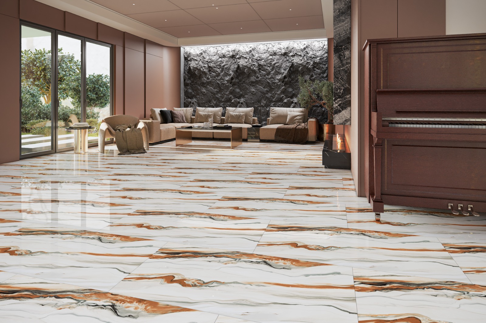 NANO MIRROR POLISHED TILES - X Ceramics Group